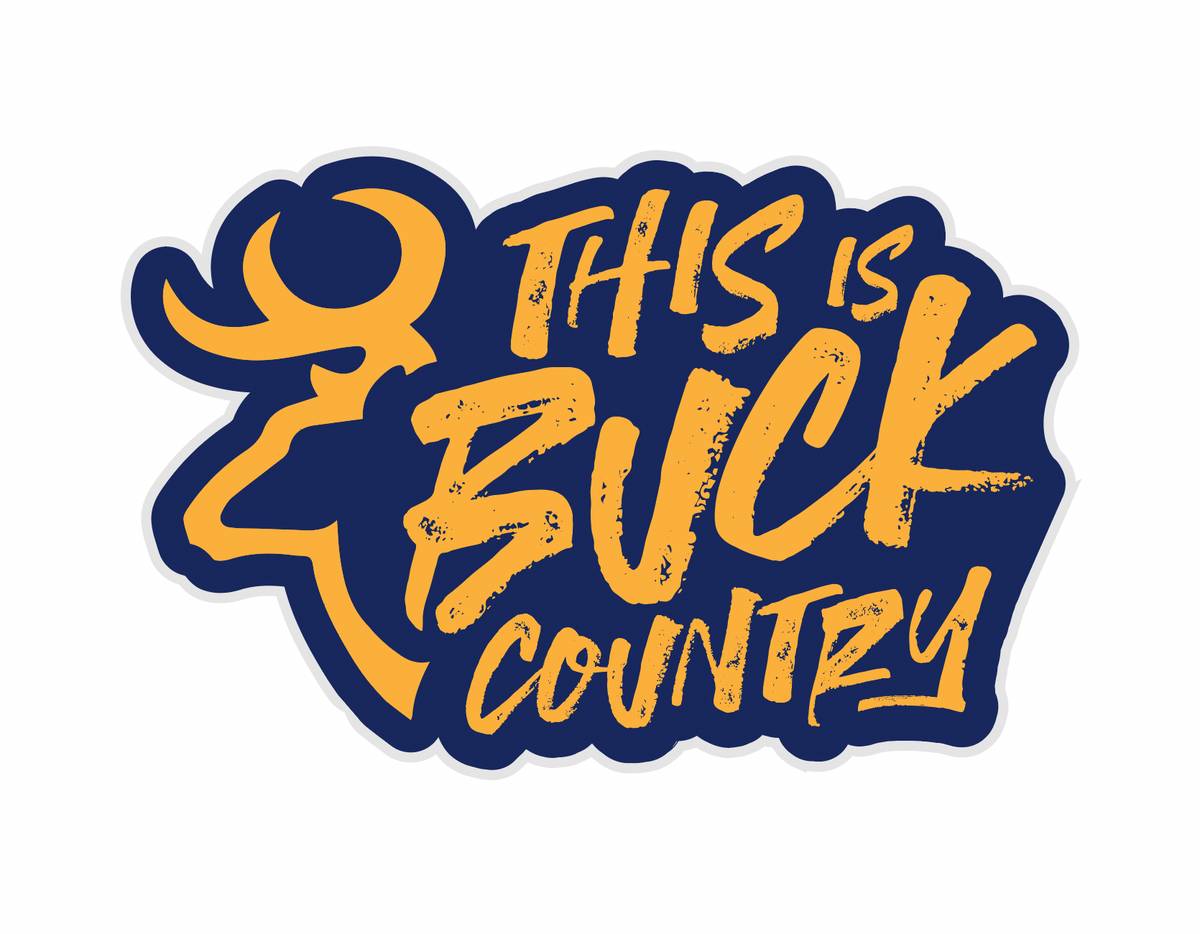 Buck Country Sticker – Two Rare Design