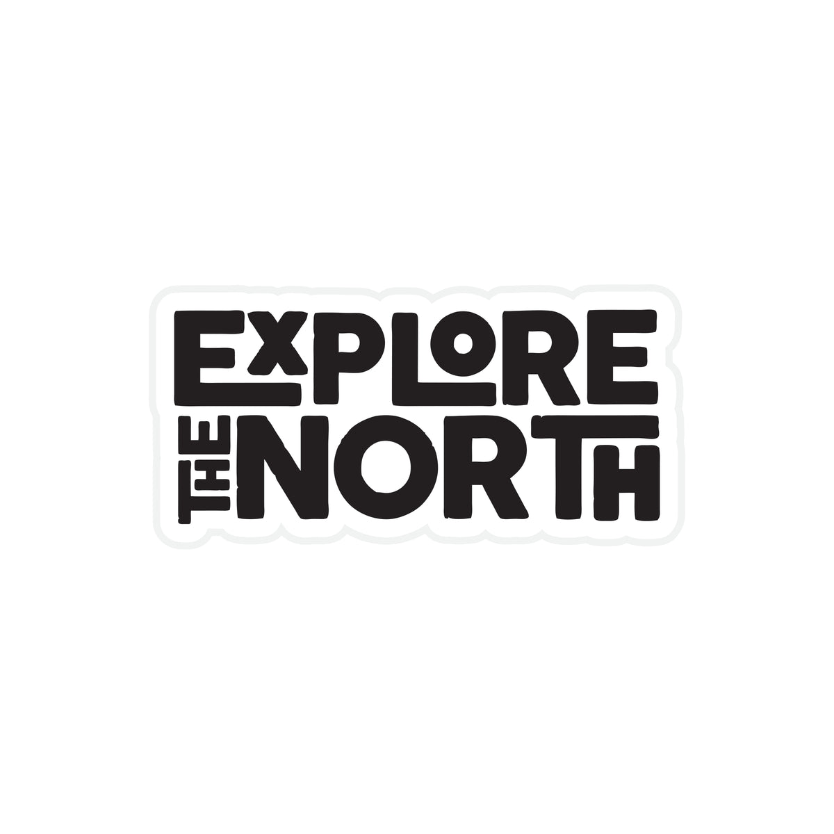 Explore the North Sticker – Two Rare Design